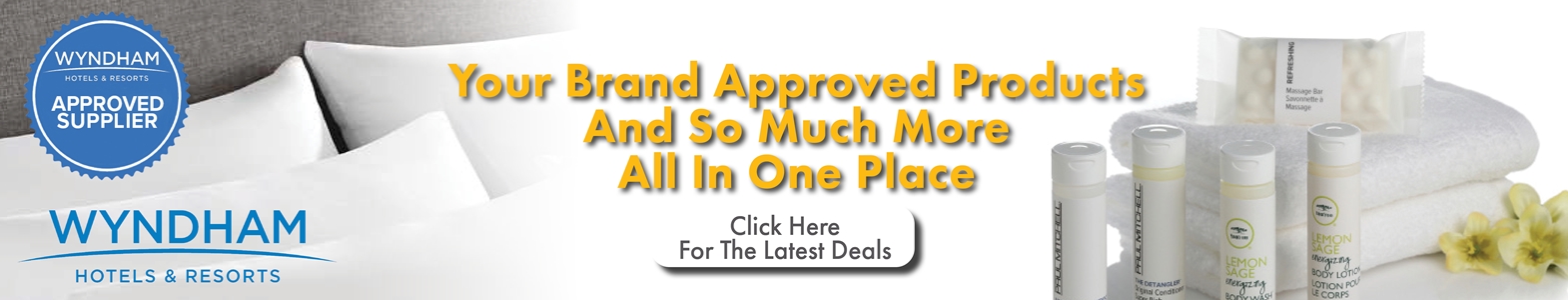 Hotel and Motel Supplies, Hospitality Amenities and Janitorial Supplies